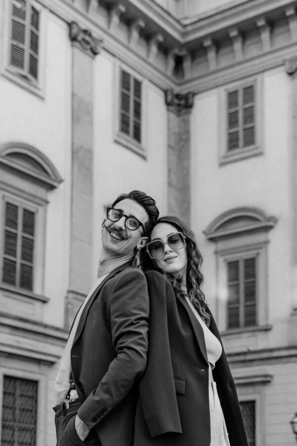 Sarah & Andrea: Couple photoshoot in Milan, Italy