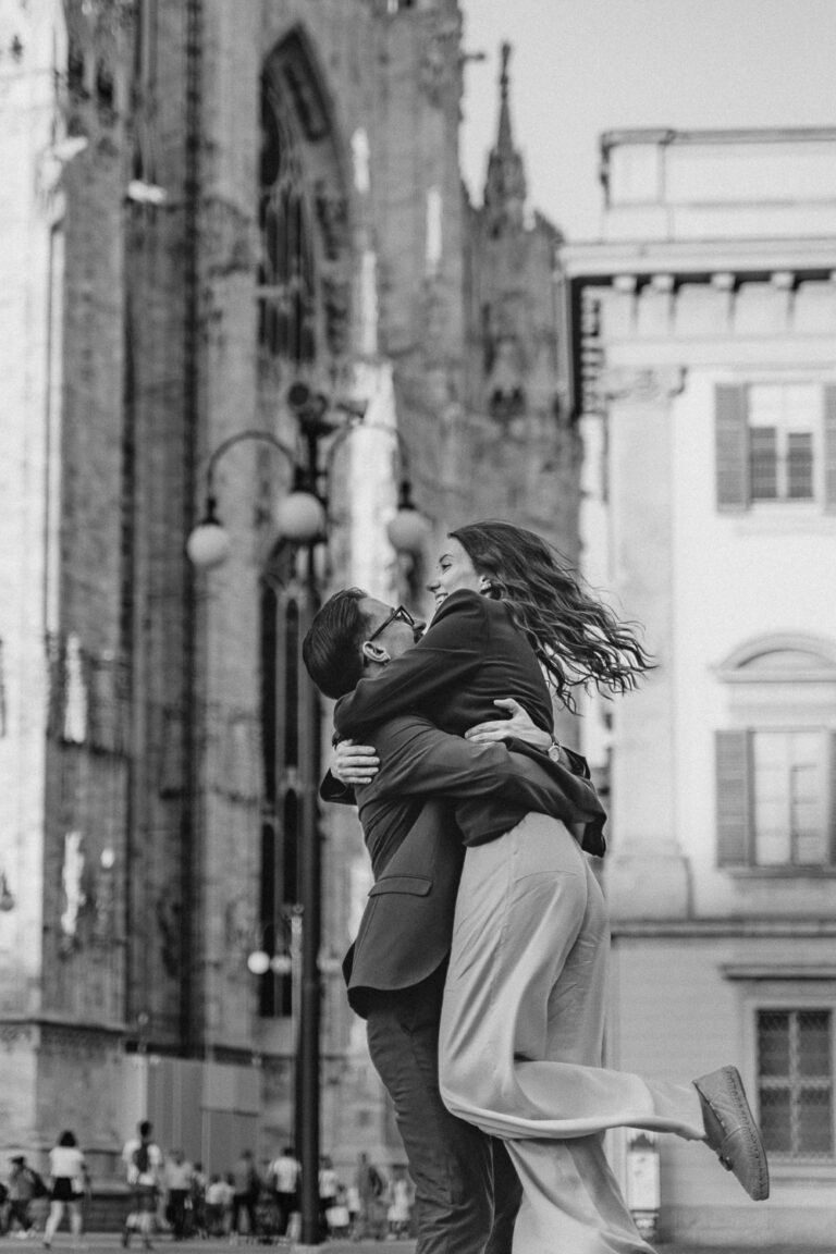 Sarah & Andrea: Couple photoshoot in Milan, Italy