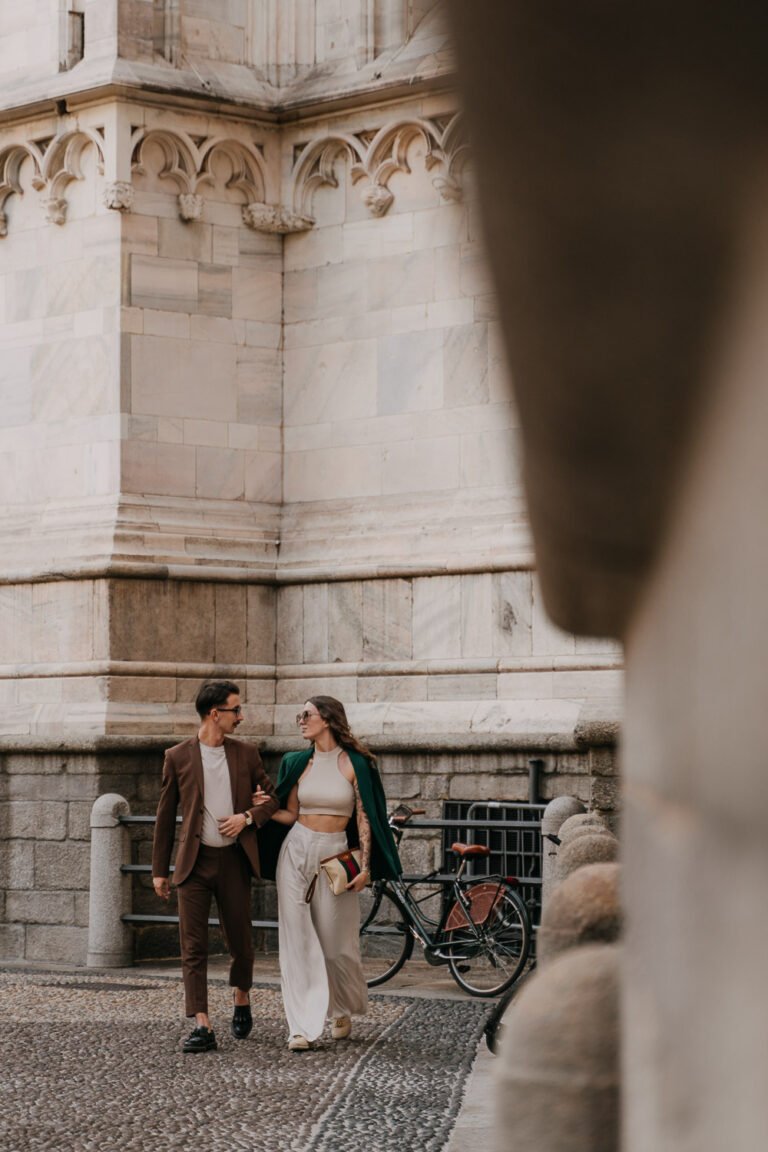 Sarah & Andrea: Couple photoshoot in Milan, Italy