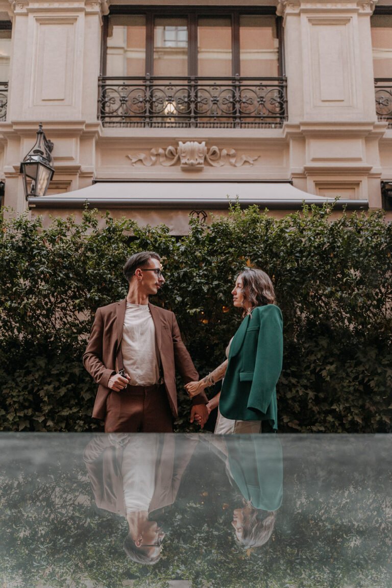 Sarah & Andrea: Couple photoshoot in Milan, Italy