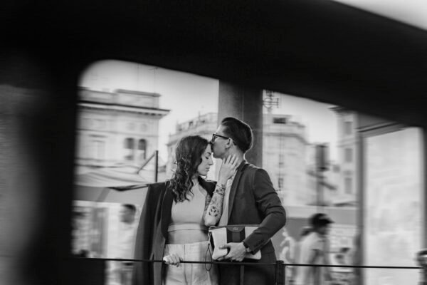 Sarah & Andrea: Couple photoshoot in Milan, Italy