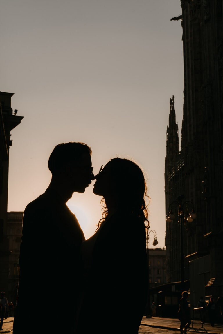 Sarah & Andrea: Couple photoshoot in Milan, Italy