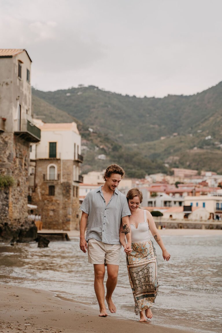 Ash & Jacob - Couple Photoshoot in Cefalu, Sicily